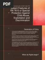 RA 7610 - Filipino | PDF | Child Abuse | Child Custody