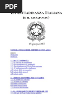 Italian Passport Form MOD 1 | PDF