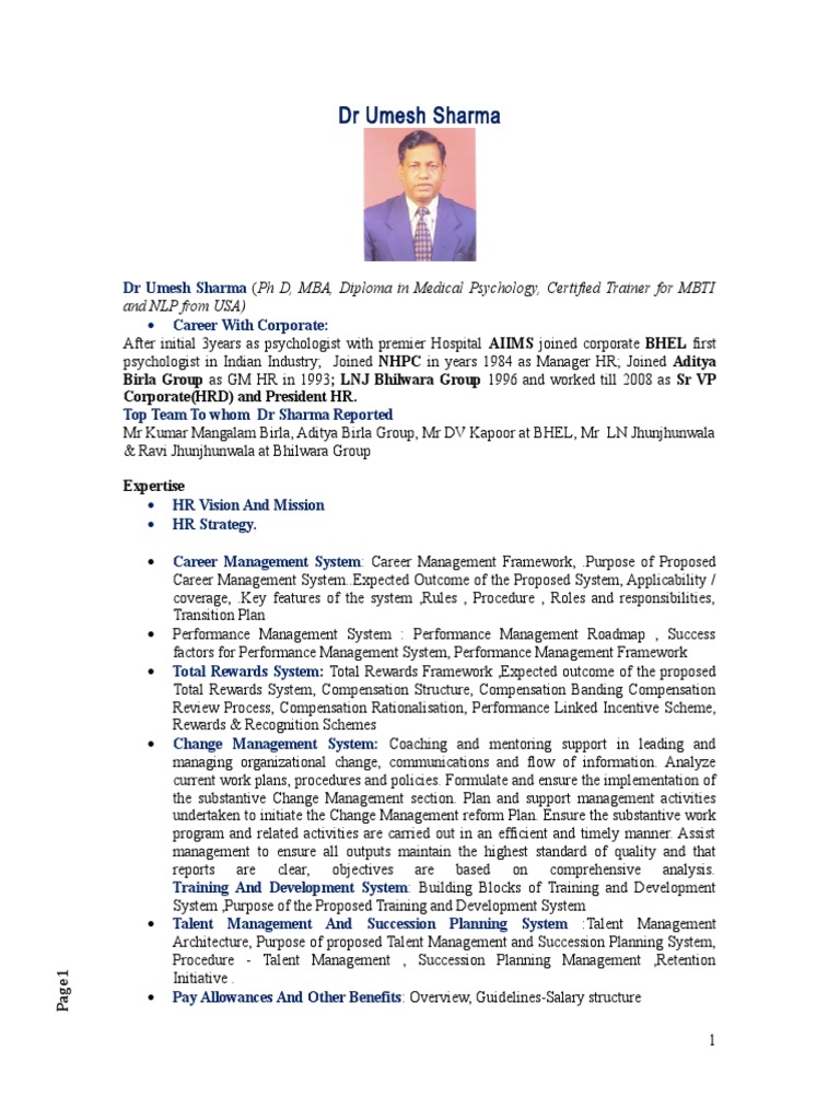 DR Umesh Sharma: and NLP From USA) | PDF | Change Management ...