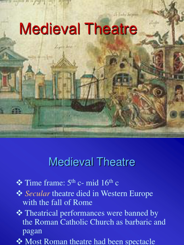 Medieval Theatre | PDF | Theatre | Religion And Belief