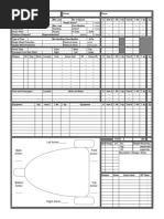 Final Fantasy - Character Sheet | PDF | Fantasy Games | Leisure Activities