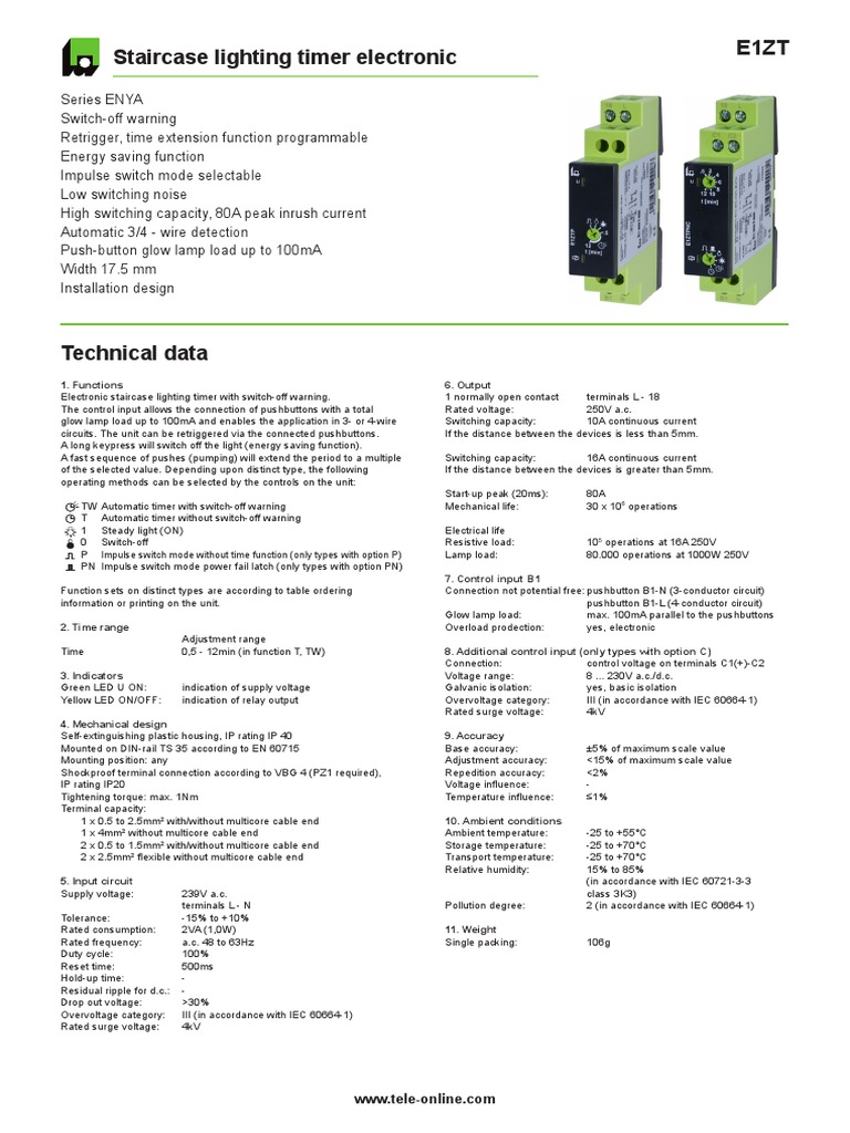 Timer | PDF | Timer | Switch