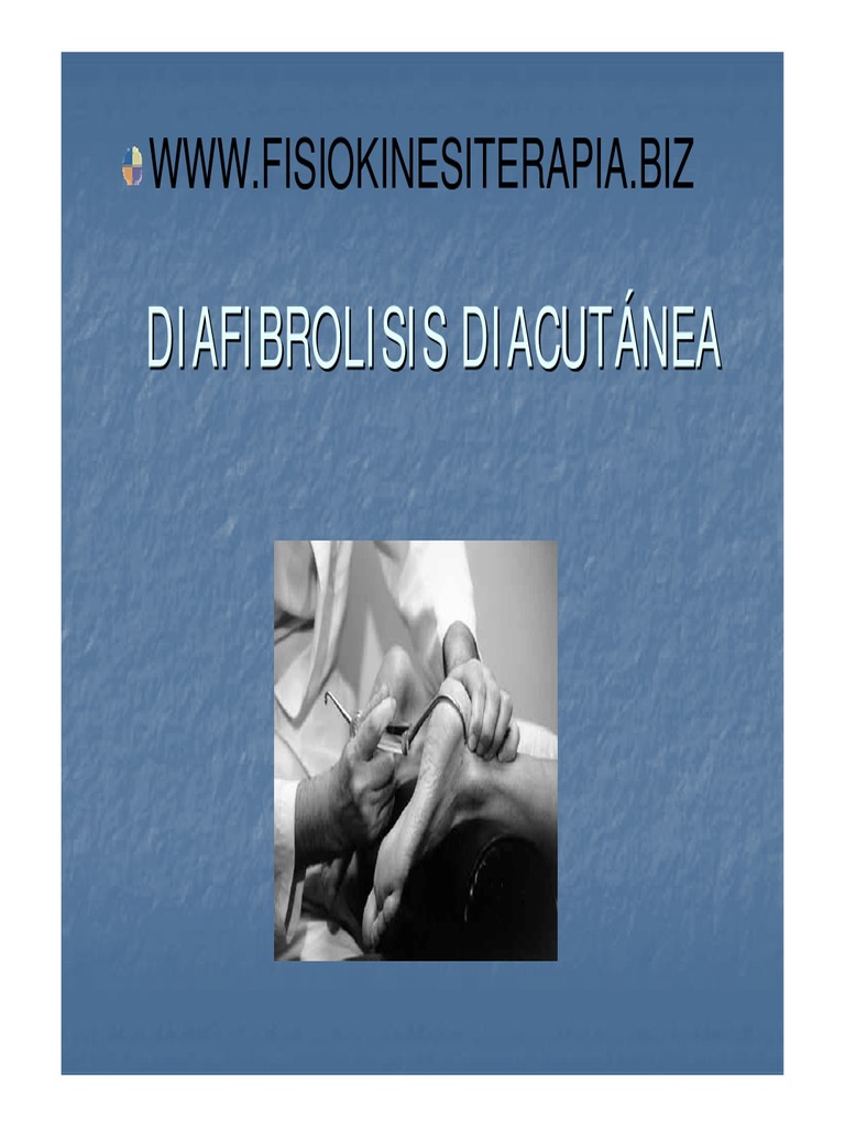 Fibrolisis | PDF | Articulaciones | Sistema esquelético