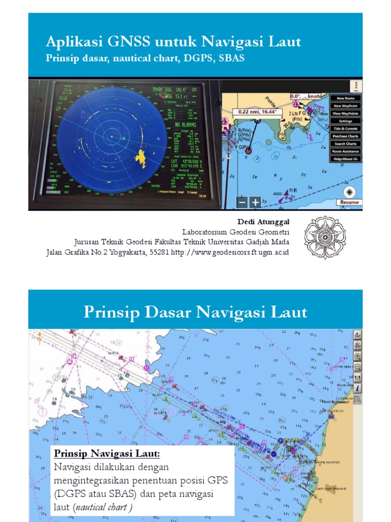 Aplikasi GNSS Untuk Navigasi Laut | PDF
