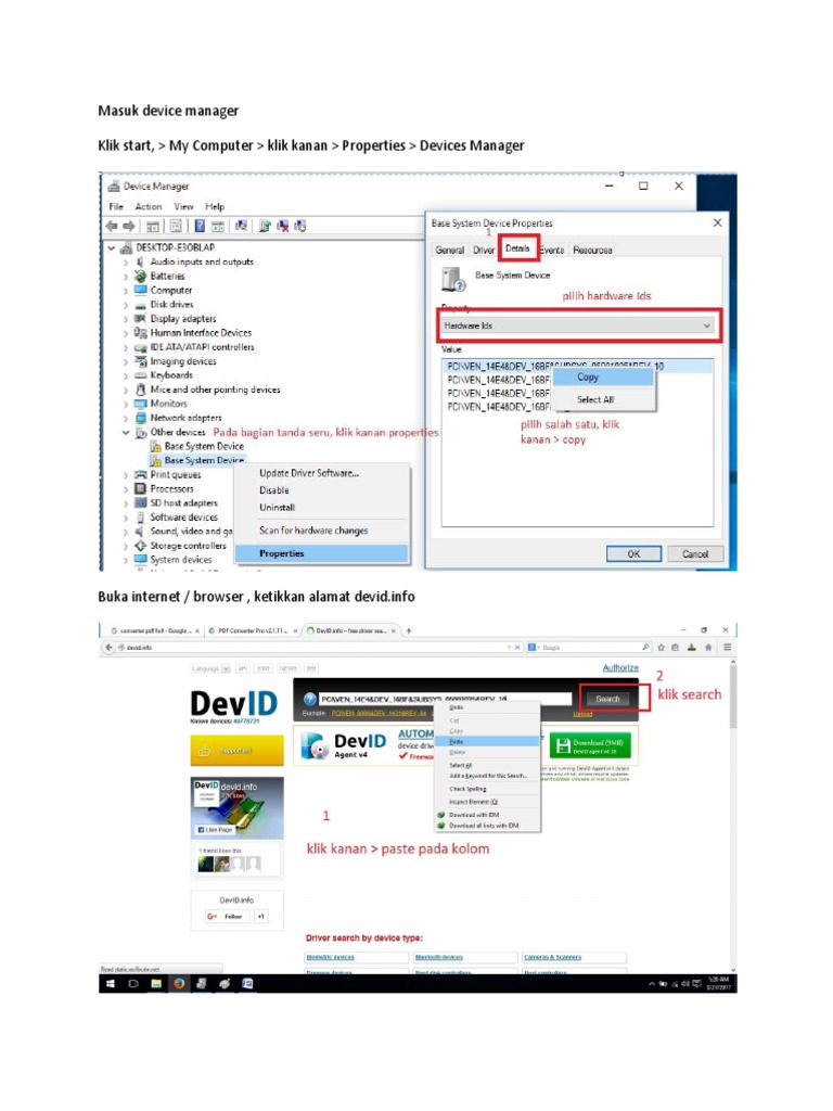 Instal Driver Manual | PDF