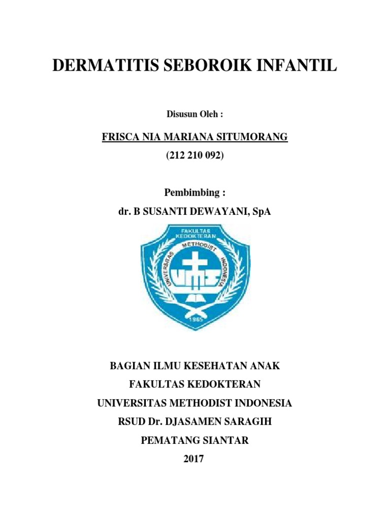 Dermatitis Seboroik Infantil | PDF