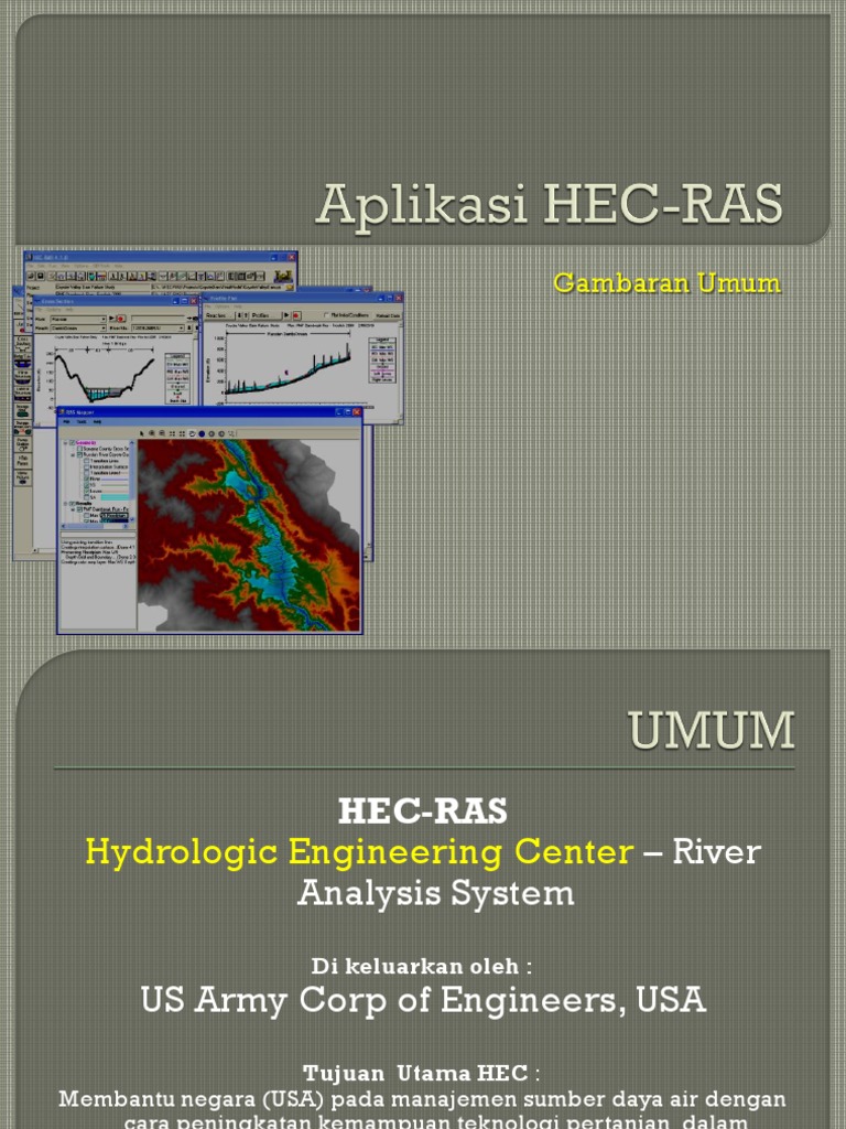 Aplikasi HEC-RAS Manual | PDF