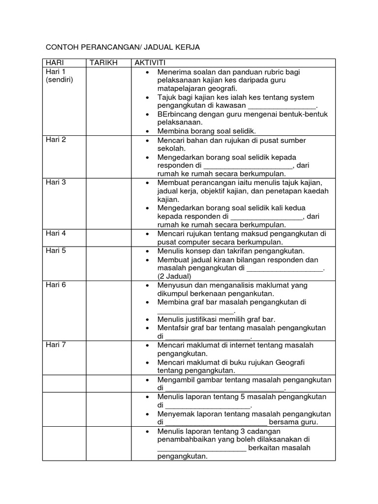 Contoh Perancangan | PDF