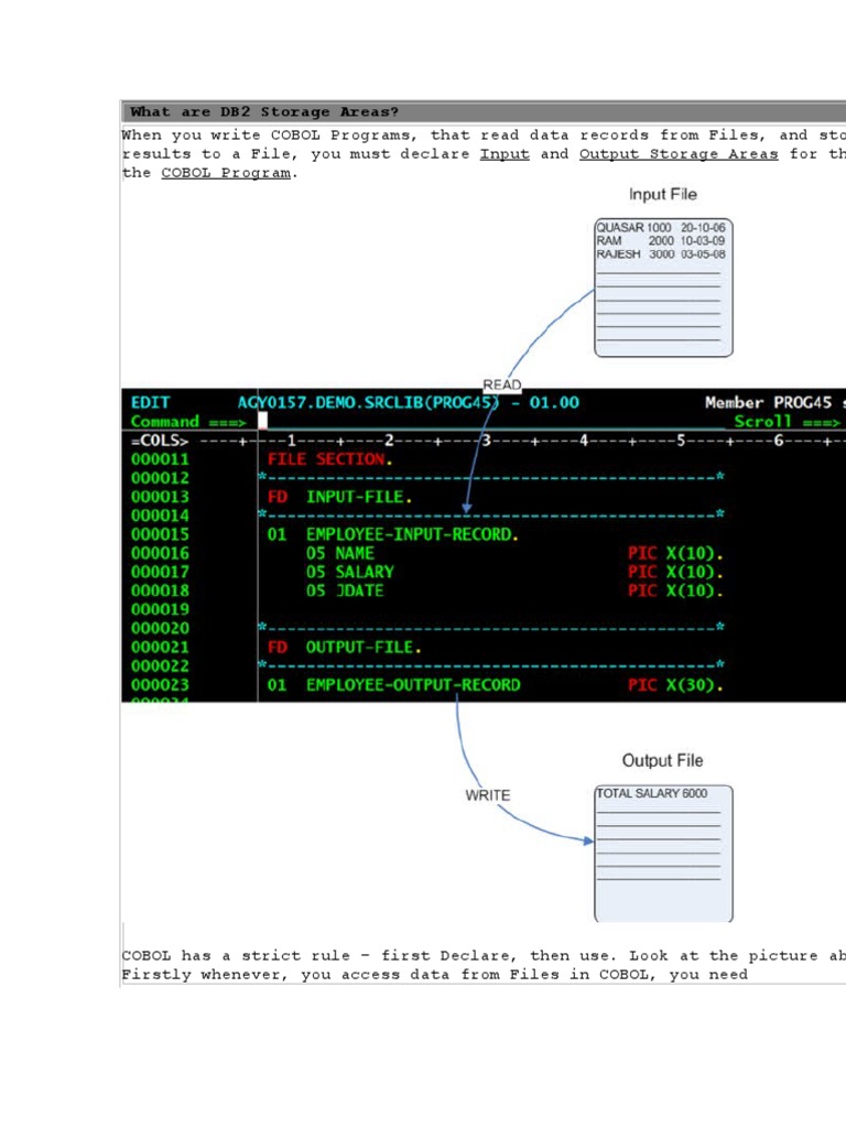 What Are DB2 Storage Areas | PDF | Ibm Db2 | Sql
