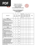 Tos Ucsp 1st Quarter | PDF