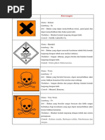 10 Simbol Bahan Kimia Berbahaya Lengkap Beserta Arti | PDF