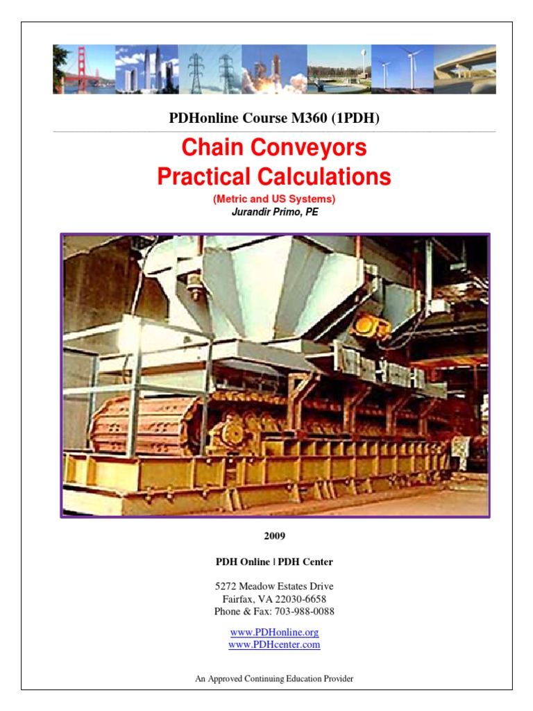 Conveyor Calculations | PDF | Horsepower | Industries