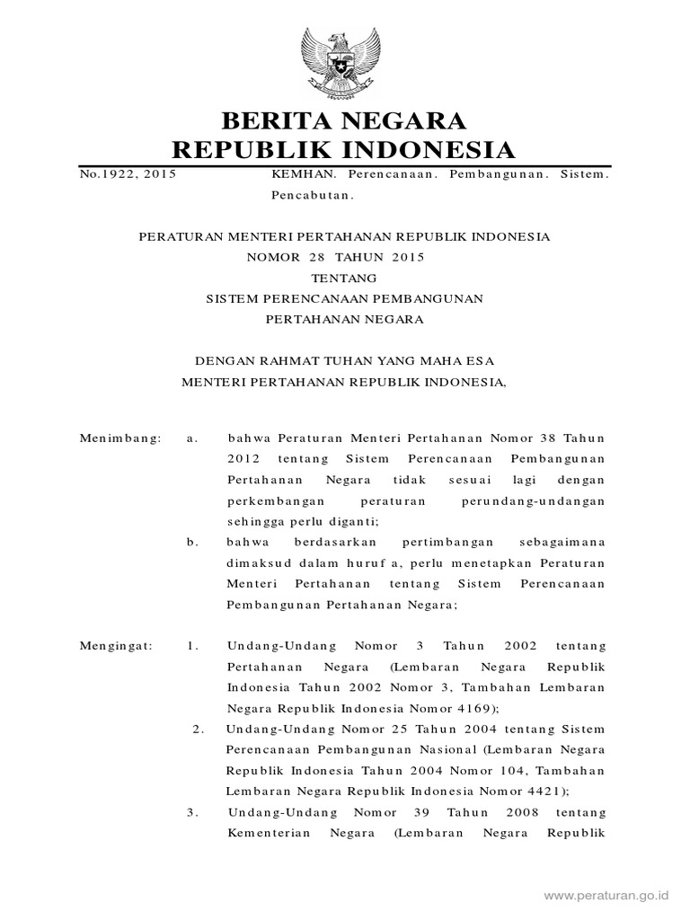 Sistem Perencanaan Hanneg 2025 | PDF