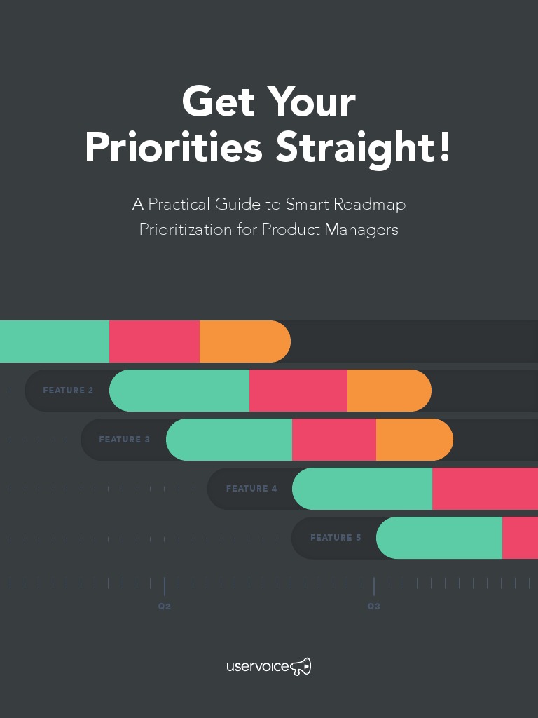 Product Roadmap Prioritization Ebook UserVoice PDF | PDF