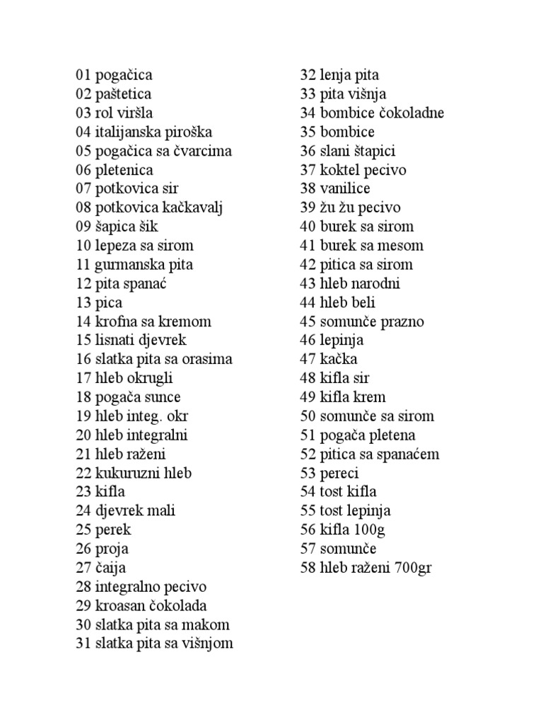 Deklaracije Sadrzaj | PDF