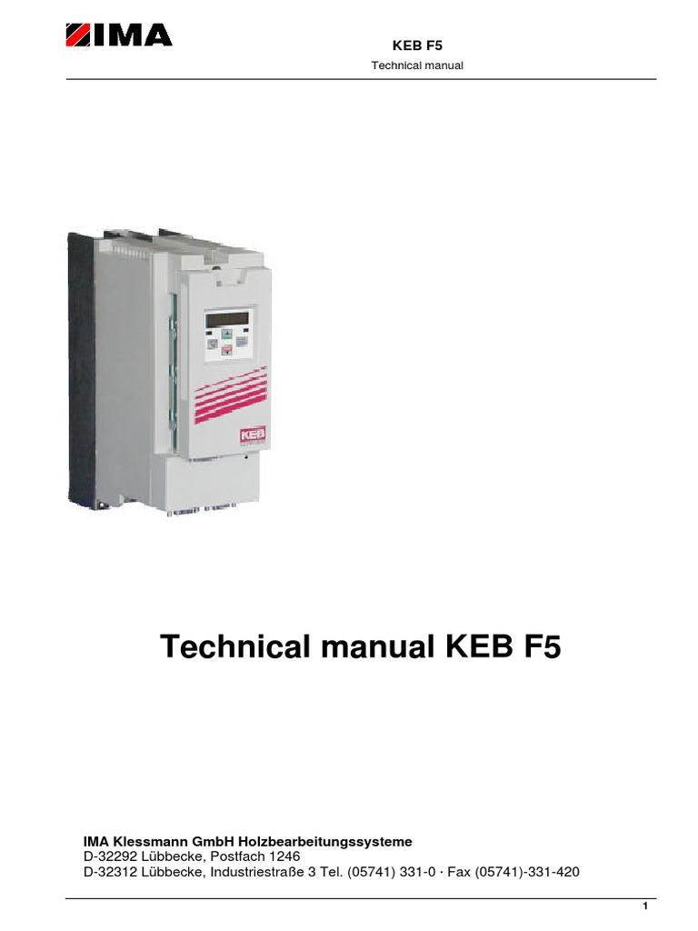 KEB Manual | PDF | Power Inverter | Electromagnetic Interference