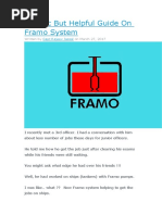 FRAMO Hydraulic Cargo Pumping System | PDF