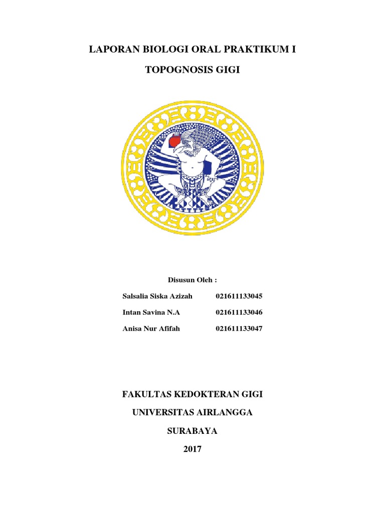 Uji Topognosis Gigi pada Mahasiswa | PDF