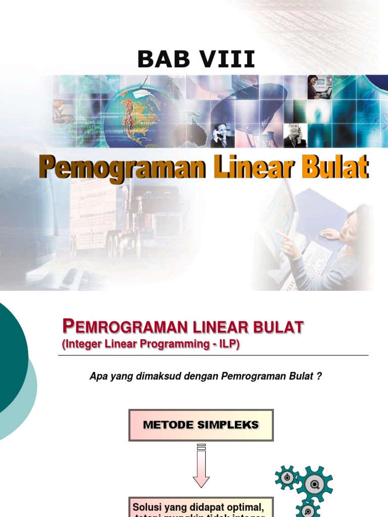 Linier Programming Bab 8 | PDF