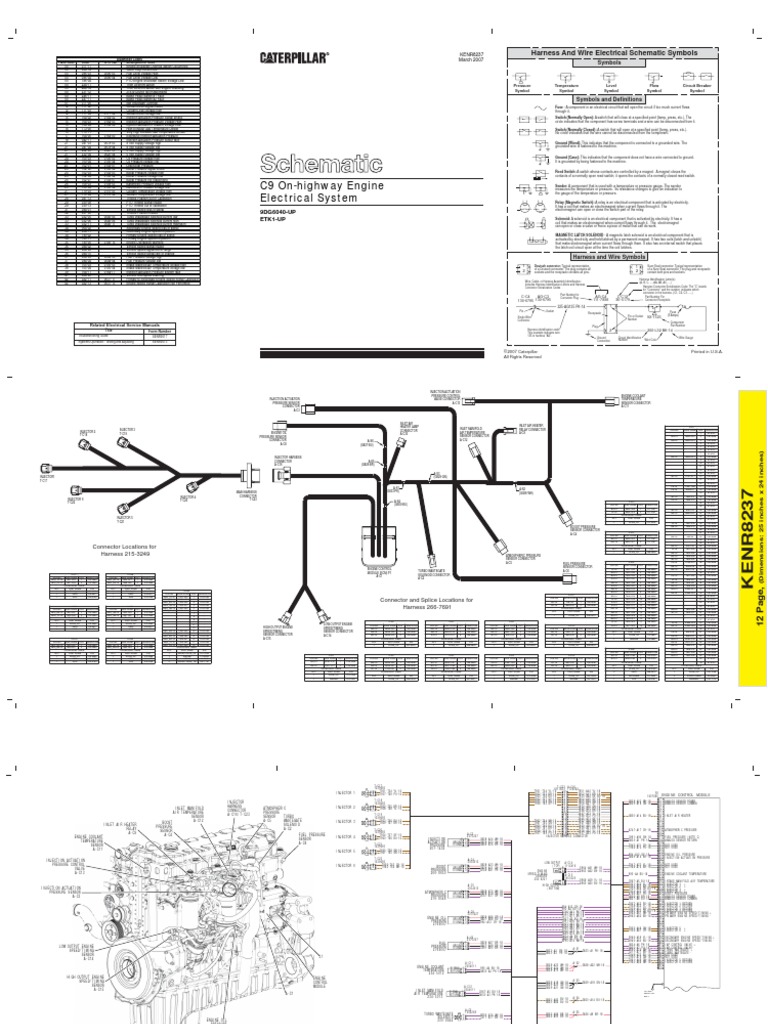 ESQUEMA ELECTRICO c9 PDF | PDF | Electrical Connector | Switch