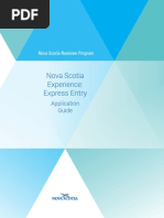 Nova Scotia Nominee Program NSNP 100 - Application Form For The ...