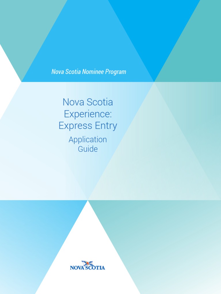 [NOVA SCOTIA EXPERIENCE: EXPRESS ENTRY STREAM APPLICATION GUIDE] | PDF ...
