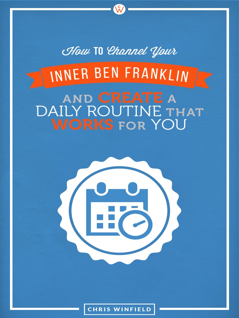 channel-your-inner-ben-franklin-daily-routine-ebook-pdf.pdf | Habits ...