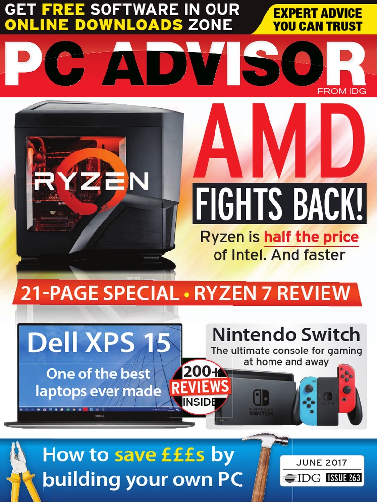 PC Advisor - June 2017 UK PDF | PDF | Intel | Advanced Micro Devices