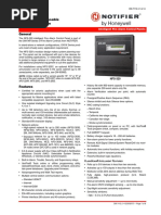NOTIFIER INSPIRE N16e N16x Fire Alarm Control Panel Data Sheet | PDF ...