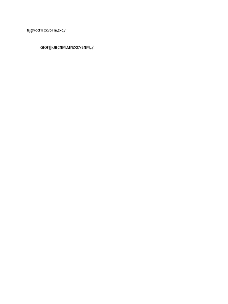 NJGLVDCF K XCVBNM, ZXC. | PDF