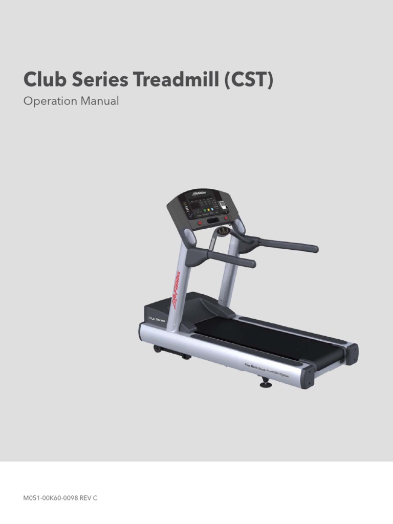 Club Series Treadmill Operations Manual | PDF | Heart Rate | Electrical ...