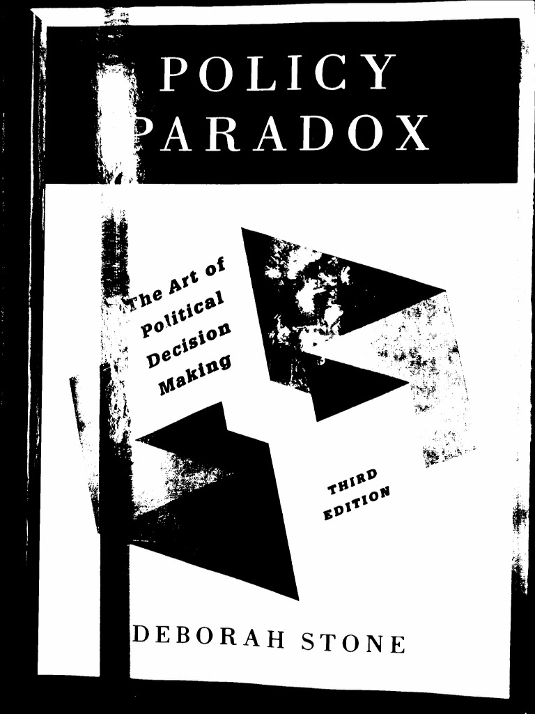 0 Deborah Stone Policy Paradox The Art of Political Decision Making ...