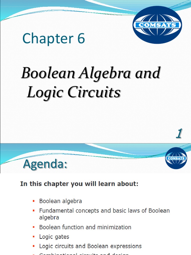 Boolean Algebra and Logic Circuits | PDF