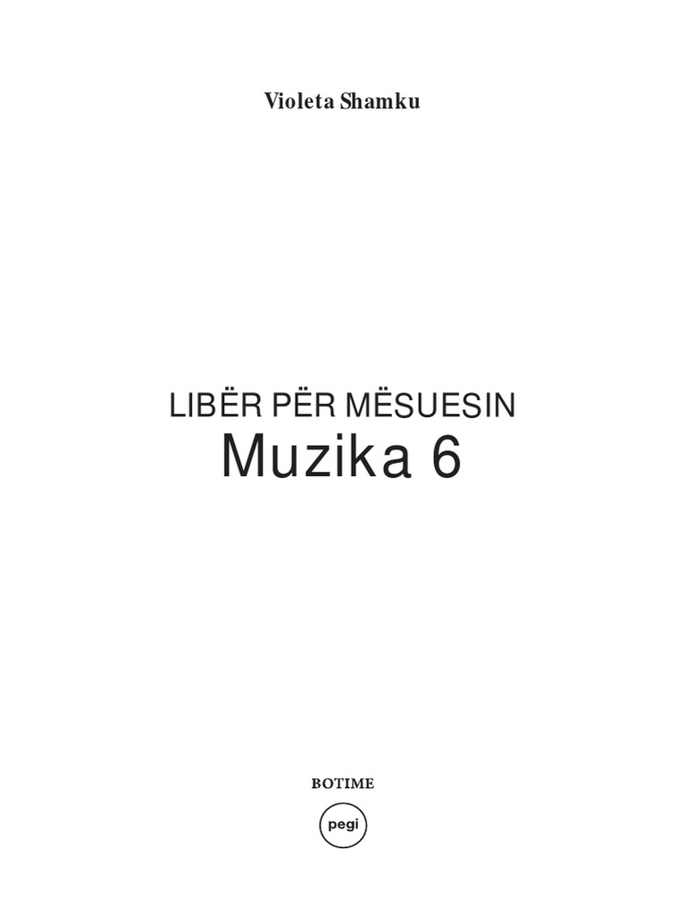 Muzika 6 PDF | PDF