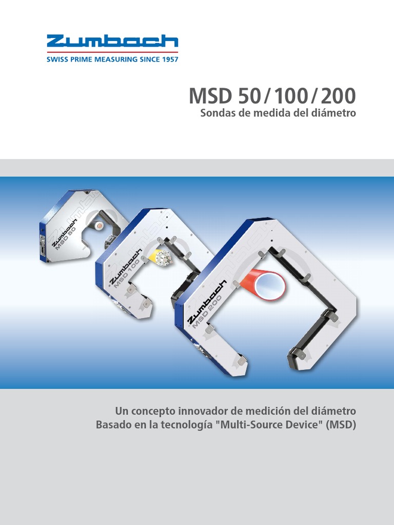 Zumbach SP | PDF | Medición | Ligero