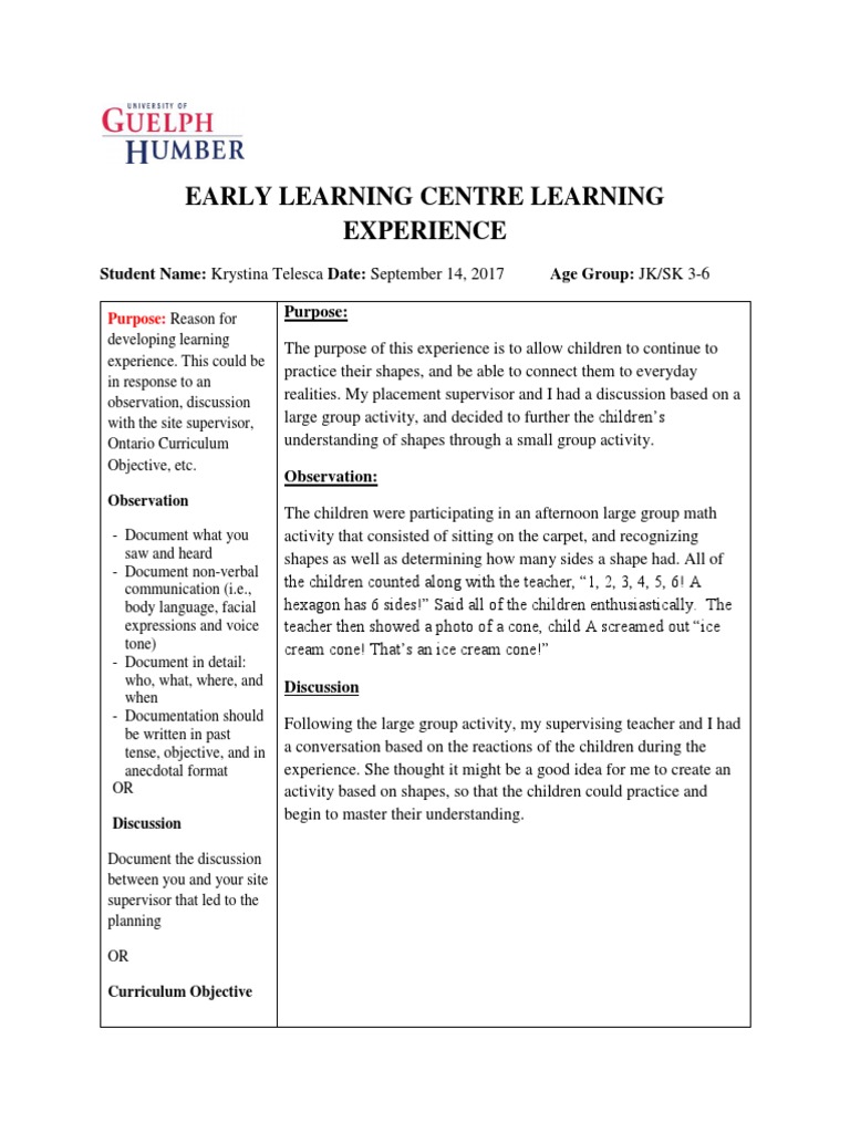 Daily Activity 1 | PDF | Shape | Curriculum