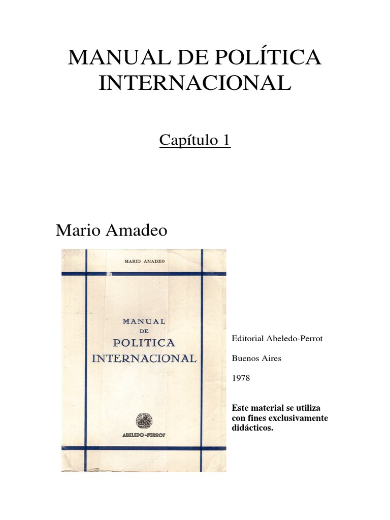 Amadeo M 1978.cap1 PDF | PDF