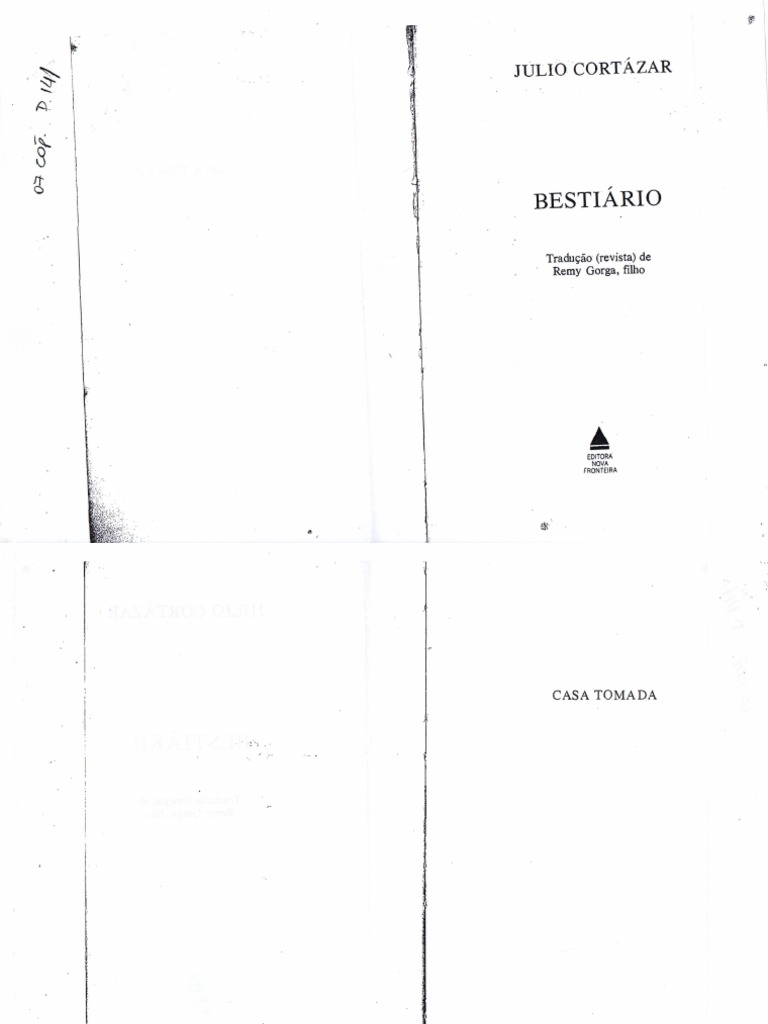 Casa Tomada - Julio Cortázar | PDF