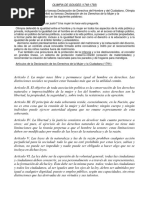 Olympe de Gouges - Declaración de Los Derechos de La Mujer y La Ciudadana | PDF | Justicia ...