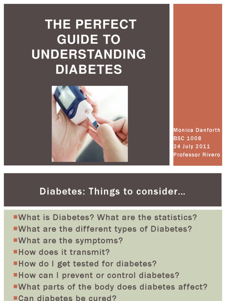 Comprehensive Diabetes Understanding Guide | PDF | Diabetes Mellitus ...