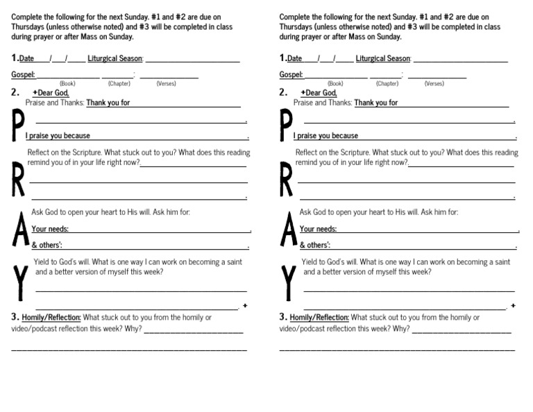 Mass Reflection 17-18 | PDF | Liturgical Year | Mass (Liturgy)