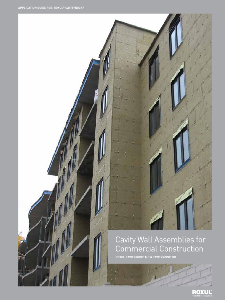 Roxul Cavityrock Application Guide | PDF | Humidity | Building Insulation
