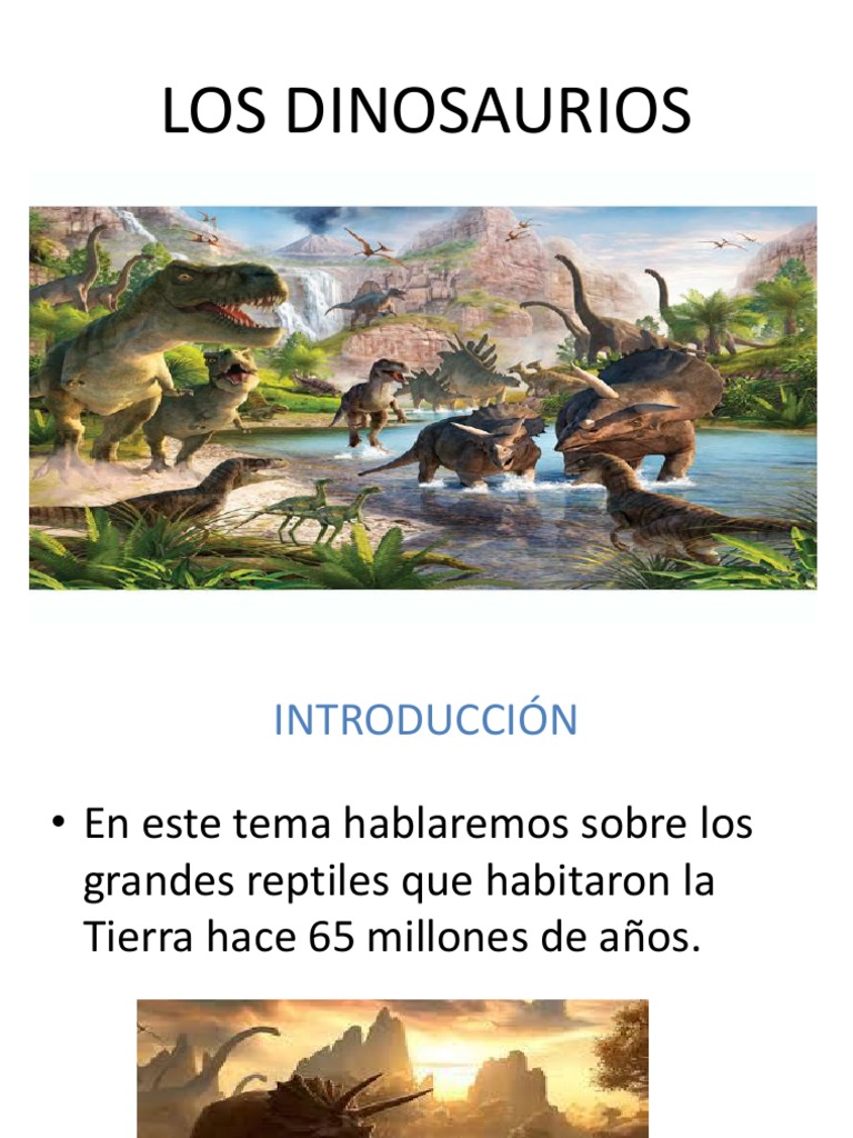 Los Dinosaurios | PDF
