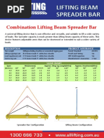 Optimize Spreader Beam Selection | PDF | Structural Engineering | Materials
