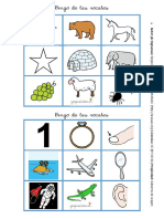 Bingo de Vocales para Imprimir | PDF