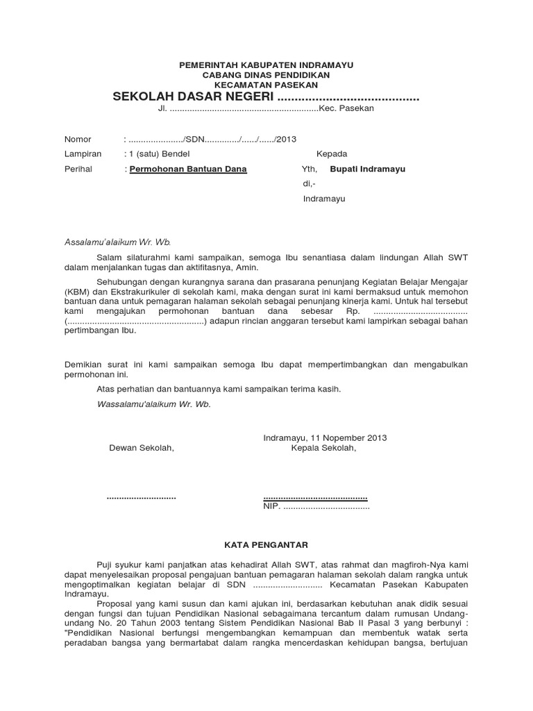 Proposal Pagar | PDF