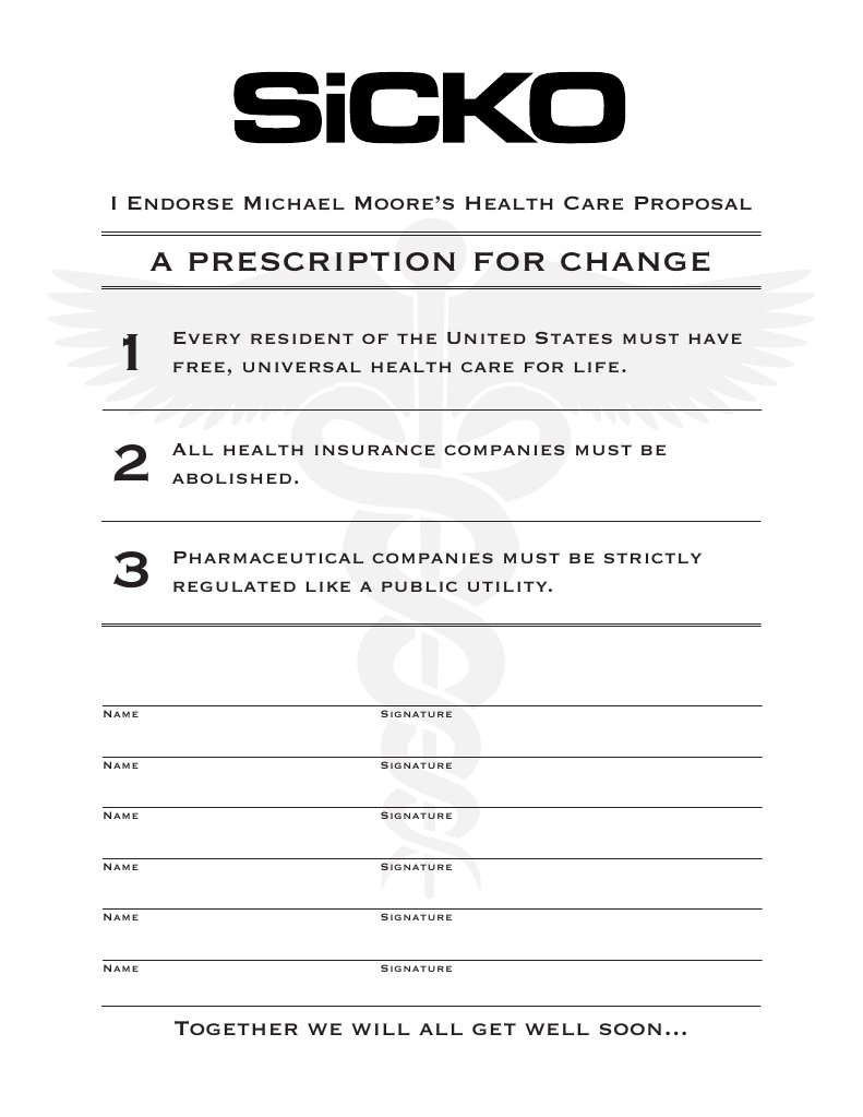 Endorsing Moore's Health Care Reform | PDF