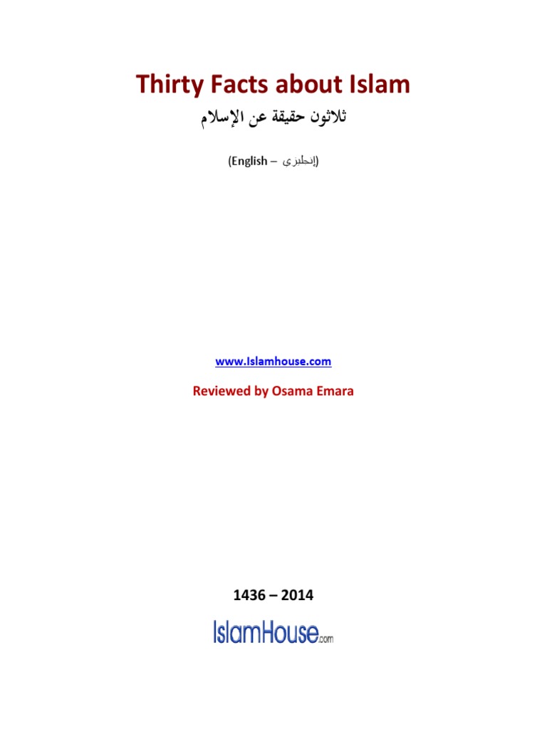 En Thirty Facts About Islam | Download Free PDF | Muhammad | Jihad