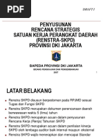 Tahapan Dan Tata Cara Penyusunan Renja | PDF