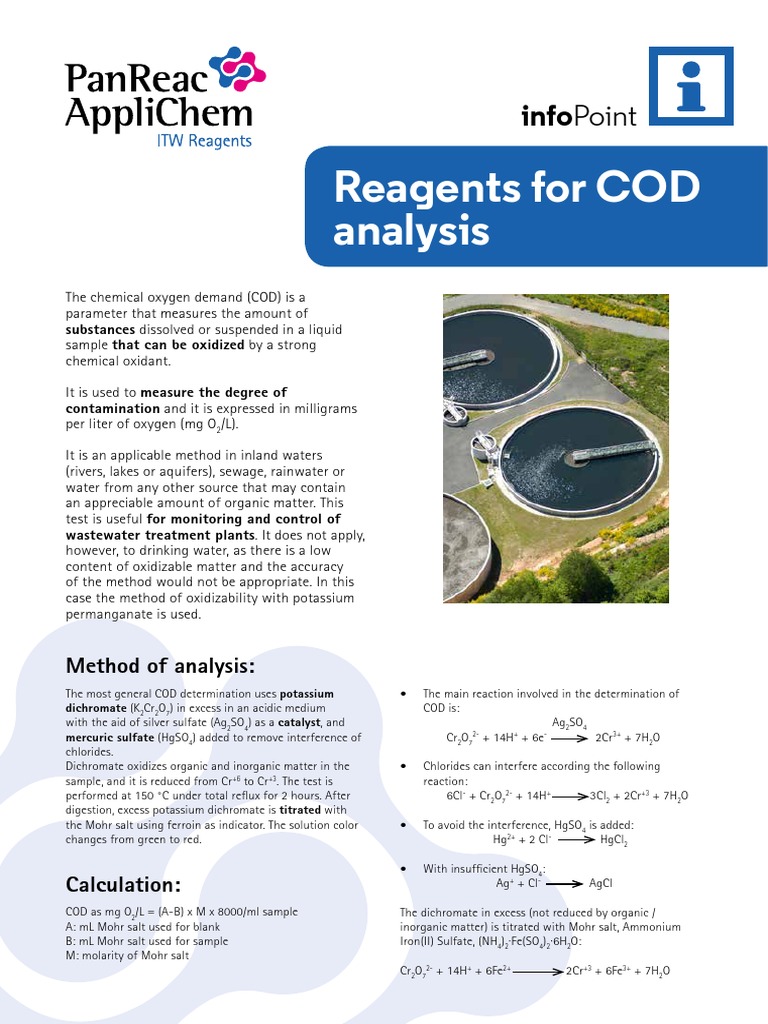 IP-025 Reagents For COD-En | Download Free PDF | Chemical Substances ...